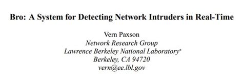 Network Security Monitoring NSM Zeek