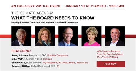 We Invite The Global Board Member And Governance Community To Join His
