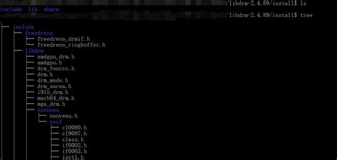Linux Libdrm使用 Csdn博客