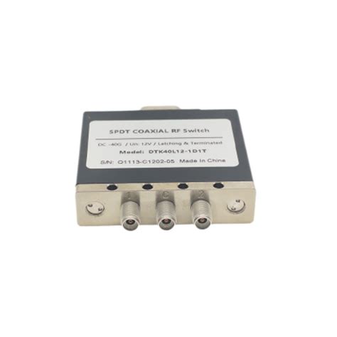 Spdt Terminated 2 92mm Rf Coaxial Switch Dc 40g Vinstronics High
