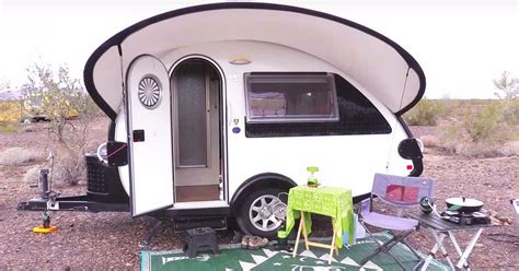 Woman Has Never Looked Back Since Moving Into Tiny Teardrop Trailer It
