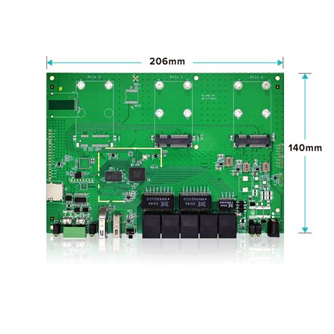 Dp7621 002 Wi Fi Router Board 11ac Mt7621 Rs232 Rs485