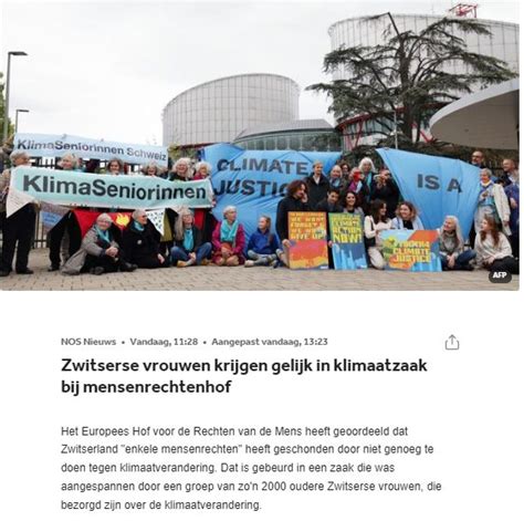 Europees Hof Schendt Scheiding Der Machten Met Klimaatvonnis Voorwaarheid