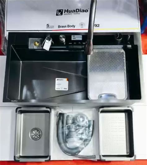 سینک آبشاری پیانویی 5 کلید درجه 1برند هوادیائو آریان پخش