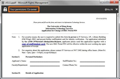 Open A Protected File In Windows Information Technology Services
