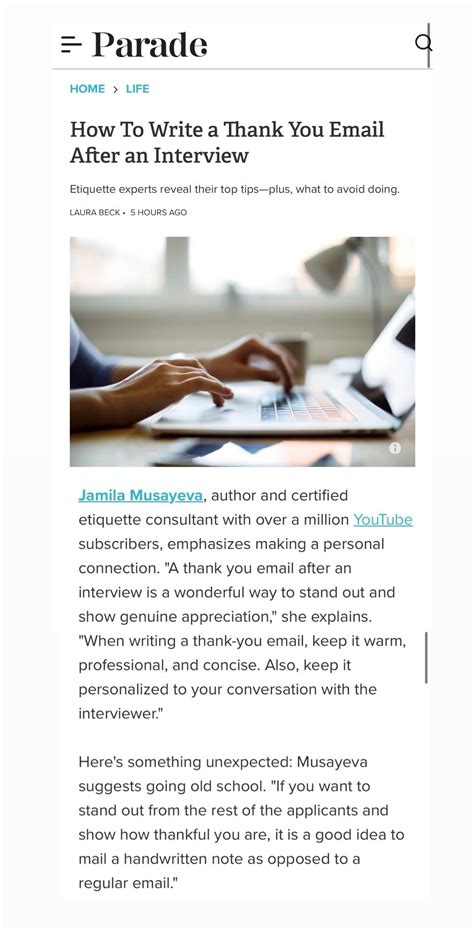 Jamila Musayeva On Linkedin Email Etiquette Jobinterview