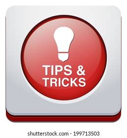 Tips Tricks Icon Stock Vector Royalty Free Shutterstock