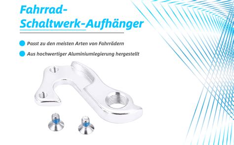 VGEBY Fahrrad Schaltwerk Aufhänger 1 Stück Aluminiumlegierung Fahrrad