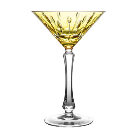 Birks Crystal Charlotte Golden Martini Glass Ajka Crystal Eu Store