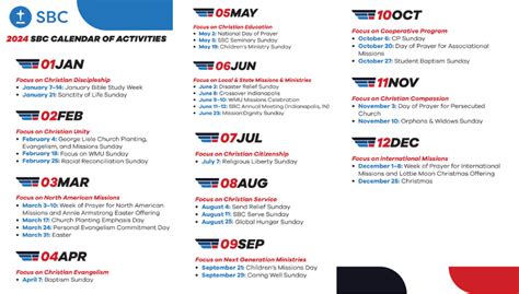 2024 Sbc Calendar Released • Biblical Recorder
