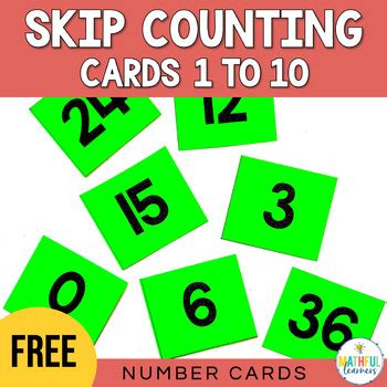 Skip Counting Cards Counting By Patterns