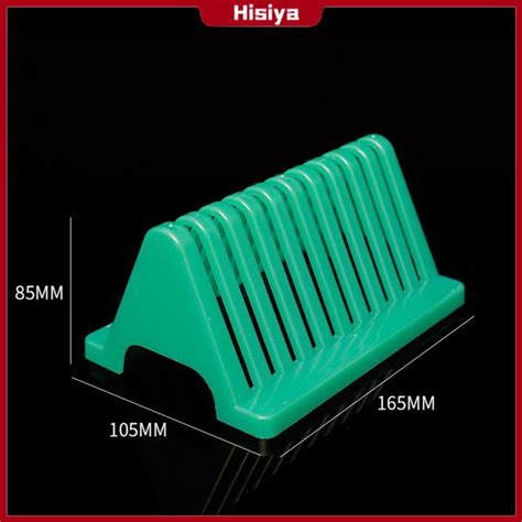 Hisiya Microscope Slides Staining Rack Glass Slide Drain Stand Electrophoretic Gel Glass Drying