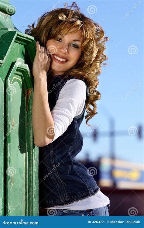 Spanish Beauty Stock Image Image Of Color Super Flirting 3263771