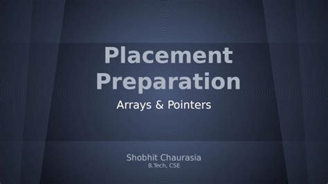 Pptx Lecture Arrays And Pointers Dokumen Tips