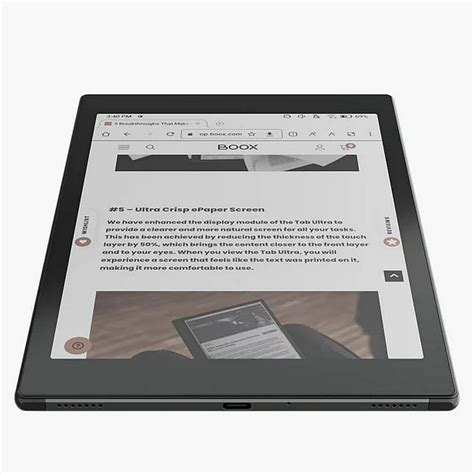 Best Buy Boox Tab Mini C E Paper Tablet Black Opc R