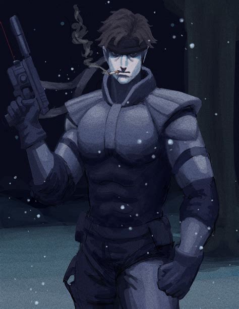 Mlad Titann Solid Snake Metal Gear Series Metal Gear Solid