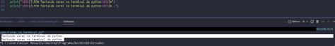 Im Learning Python And Found An Issue While Changing Colors In Python