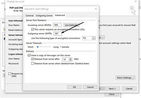 Solved Error X Ccc E Outlook Cannot Connect To Server Gmail