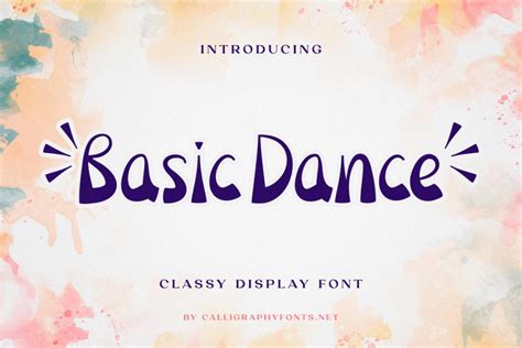 Basic Dance Demo Font · 1001 Fonts