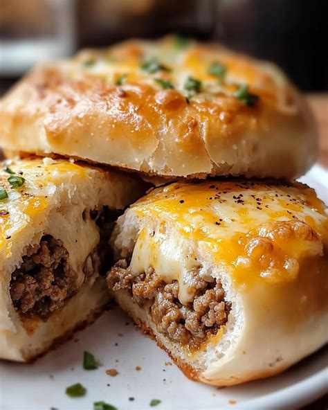 Cheesy Ground Beef Stuffed Bread Roll A Delicious And Easy Recipe