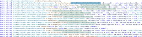 Bug Cant Pass In Ids For Virtualmachinescalesetvminstanceids In