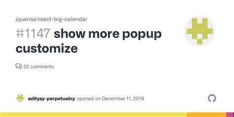 show more popup customize · issue 1147 · jquense react big calendar