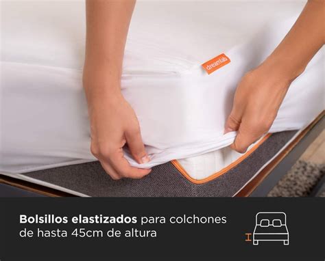 Protector De Colchón Dreamlab 100 Impermeable king Size Envío gratis