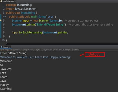 How To Input A String In Java