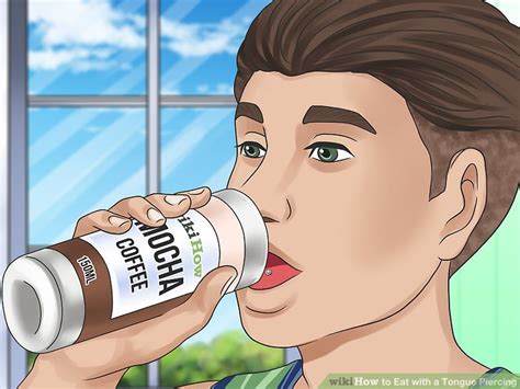 3 Ways To Eat With A Tongue Piercing Wikihow
