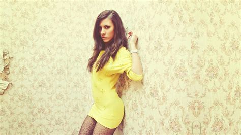 Women Model Long Hair Brunette Dress Wallpapers Hd Desktop And Mobile