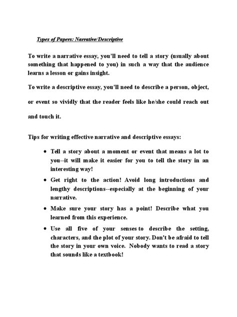 Descriptive Essay Narrative Abstract Art