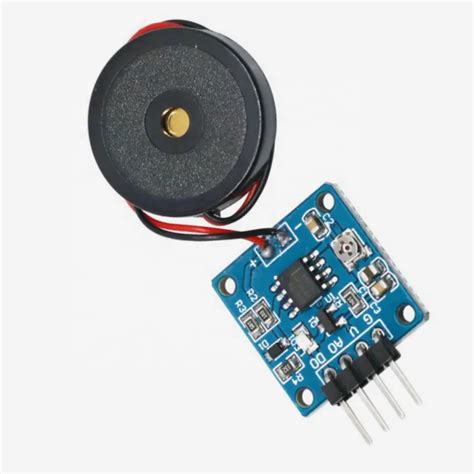 Piezoelectric Shock Tap Sensor Vibration Switch Module Piezoelectric Sheet Percussion For Diy
