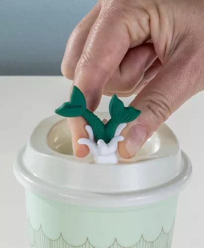 Stopper Starbucks Para Vaso Cola Sirena Tapon Vaso Rewards MercadoLibre