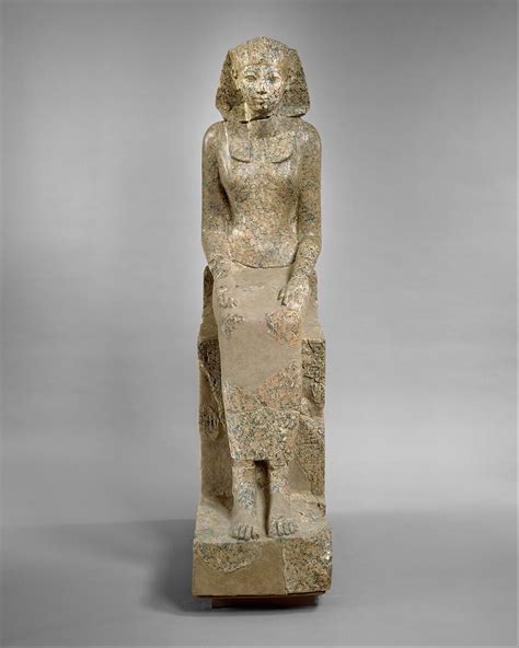 Seated Statue Of Hatshepsut New Kingdom The Metropolitan Museum Of Art
