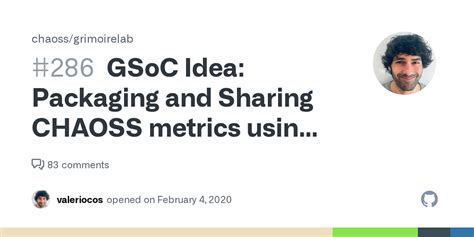Gsoc Idea Packaging And Sharing Chaoss Metrics Using Grimoirelab