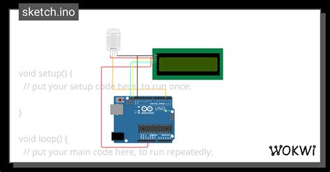 Data Suhu Dan Kelembapan Wokwi Esp32 Stm32 Arduino Simulator