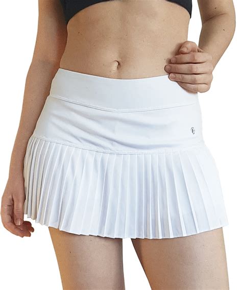 Pollera De Tenis Amelie Blanco Oxwa Activewear