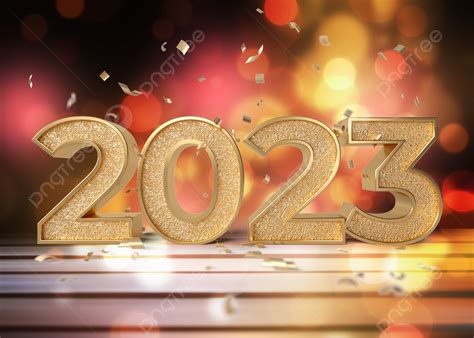 2023 Warm Color Light Effect Background 2023 Light Effect Background