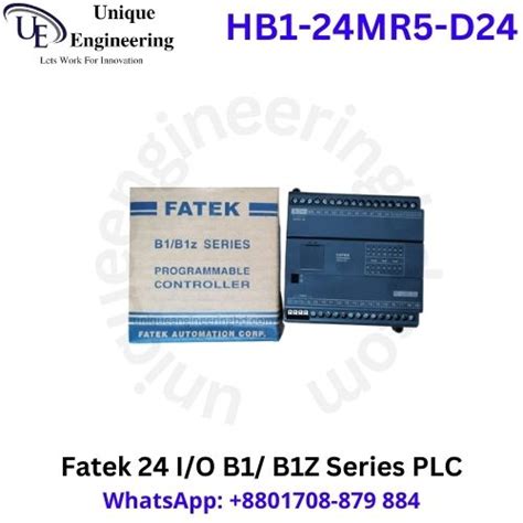Fatek Hb1 Series 14di 10do Plc Hb1 24mr5 D24 Seller In Bd