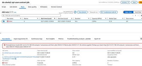 capstone project part 2 glue data quality rulesets already exist