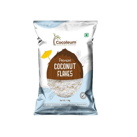 Premium Coconut Flakes 1kg Cocoleum