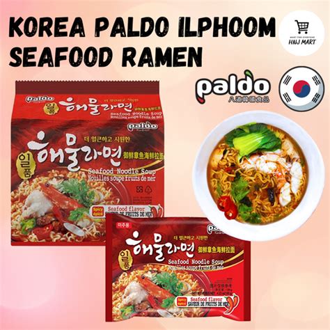 Korea Paldo Ilphoom Seafood Ramen Paldo Seafood Ramen Spicy Seafood