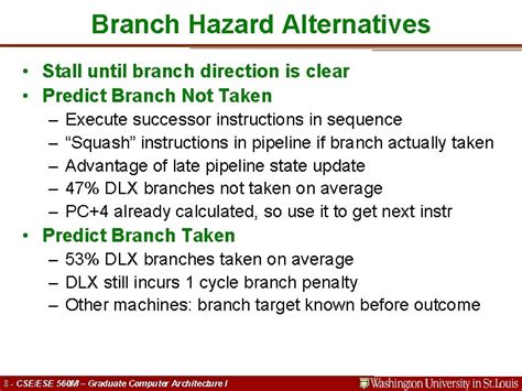 Graduate Computer Architecture I Lecture 3 Branch Prediction