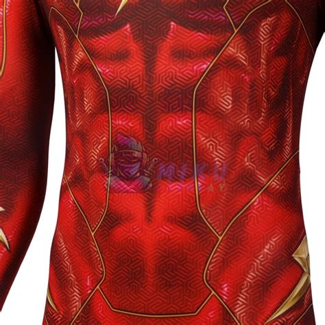 2023 Movie Flashpoint Flash Costume Cosplay Suit Mikucosplay