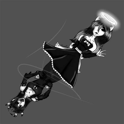 Two Angelsalice Angel Fanart Batim By Karinagestranha On Deviantart