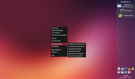 Ubuntu Server mit Openbox Apfelböck s Home