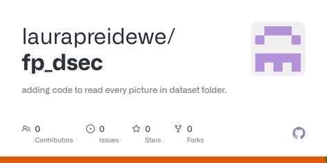 GitHub Laurapreidewe Fp Dsec Adding Code To Read Every Picture In Dataset Folder