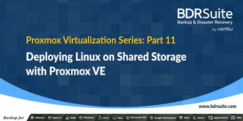 Deploying Linux On Shared Storage With Proxmox VE Part