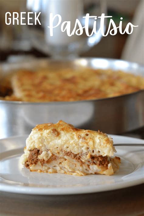 My Moms Tried And True Greek Authentic Pastitsio Recipe
