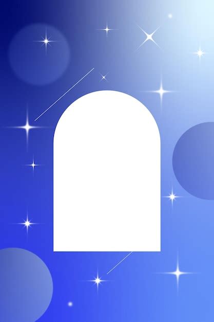 Premium Vector Arch Shaped Sparkling Gradient Background